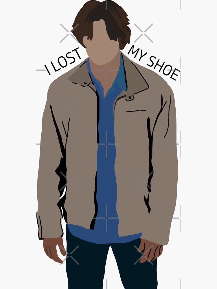 "I Lost My Shoe, Sam Winchester" Sticker for Sale by RainySundays ...