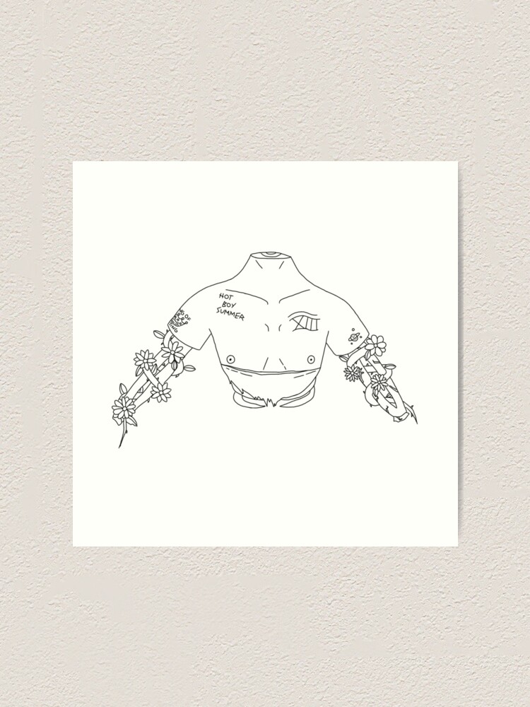 "transgender top surgery growth " Art Print for Sale by god-hates-evan ...