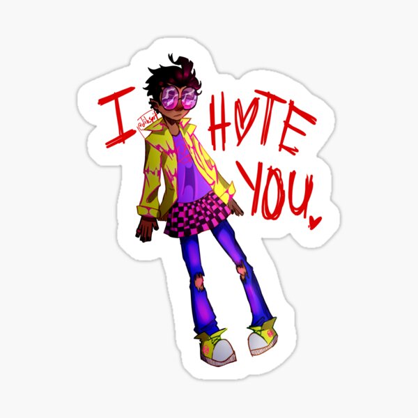 "Sad Scenecore Dib" Sticker by dibspit | Redbubble