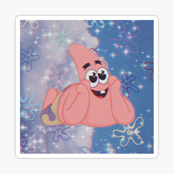 "patrick star" Sticker for Sale by jarekandanna | Redbubble