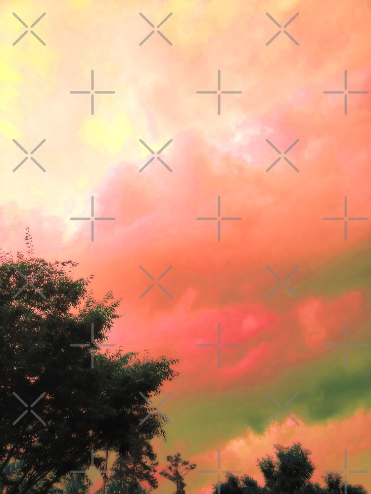 "Lost Red Sky" Sticker for Sale by Soulshi | Redbubble