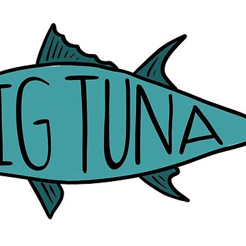 "Big Tuna The Office" Sticker for Sale by rksmith93 | Redbubble