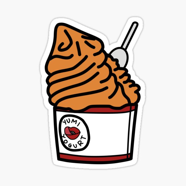 "Yumi Yogurt" Sticker for Sale by thaiteageek | Redbubble