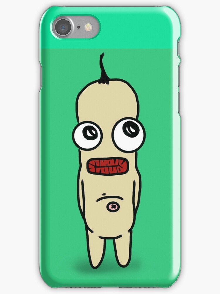 Norbert The Minion Green Blue Iphone Cases And Skins By Tomskykee Redbubble