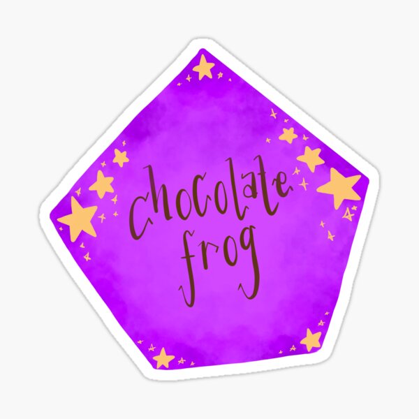 "Chocolate Frog" Sticker for Sale by jekel1hr | Redbubble