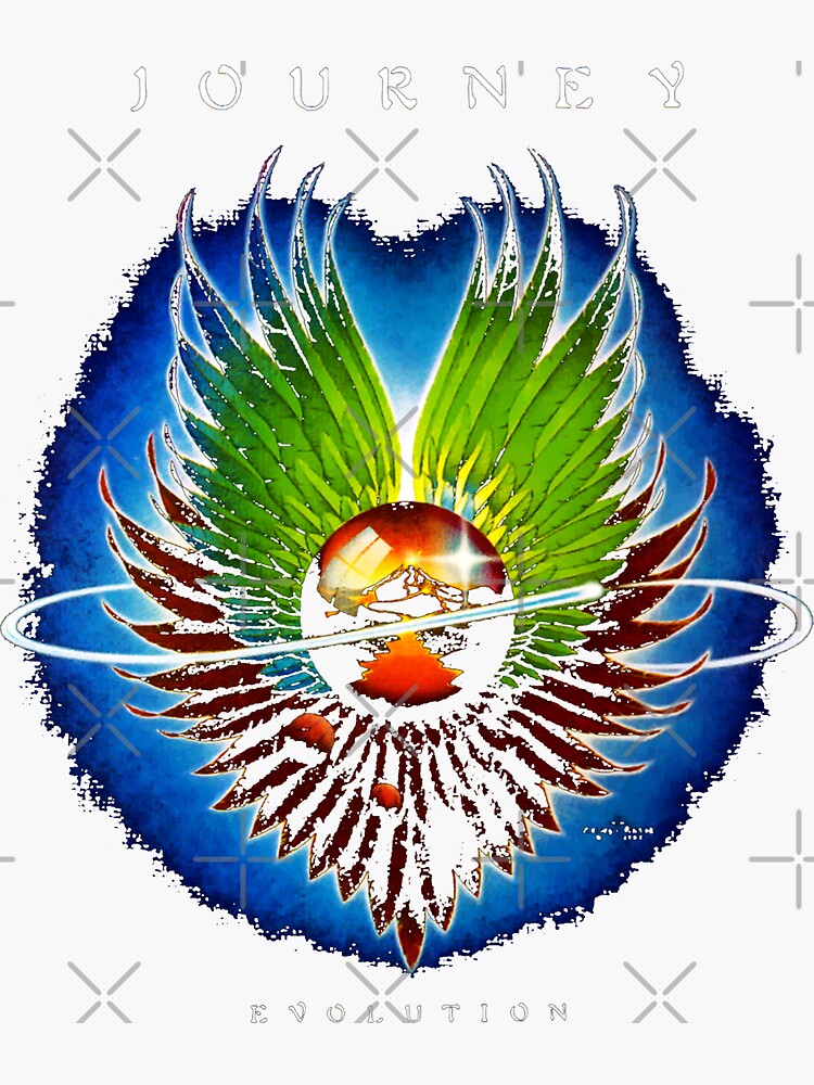 "Evolution" Sticker by CARLOSWOODS | Redbubble