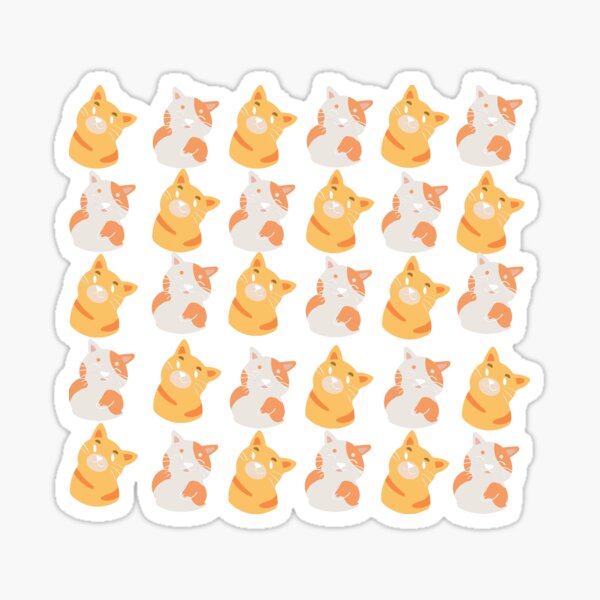 "Meoww Meoww" Sticker for Sale by thedogcafe | Redbubble
