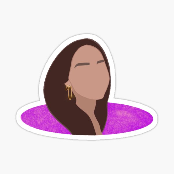 "Addison Rae Blank Face" Sticker for Sale by h-baileyy | Redbubble