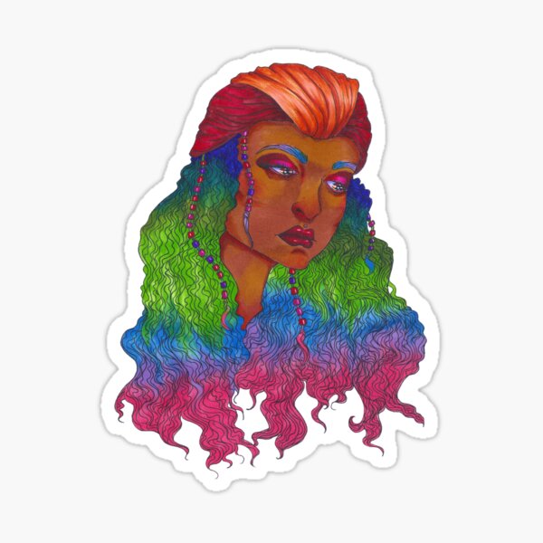 "The Seer" Sticker by AvalonUnmuzzled | Redbubble