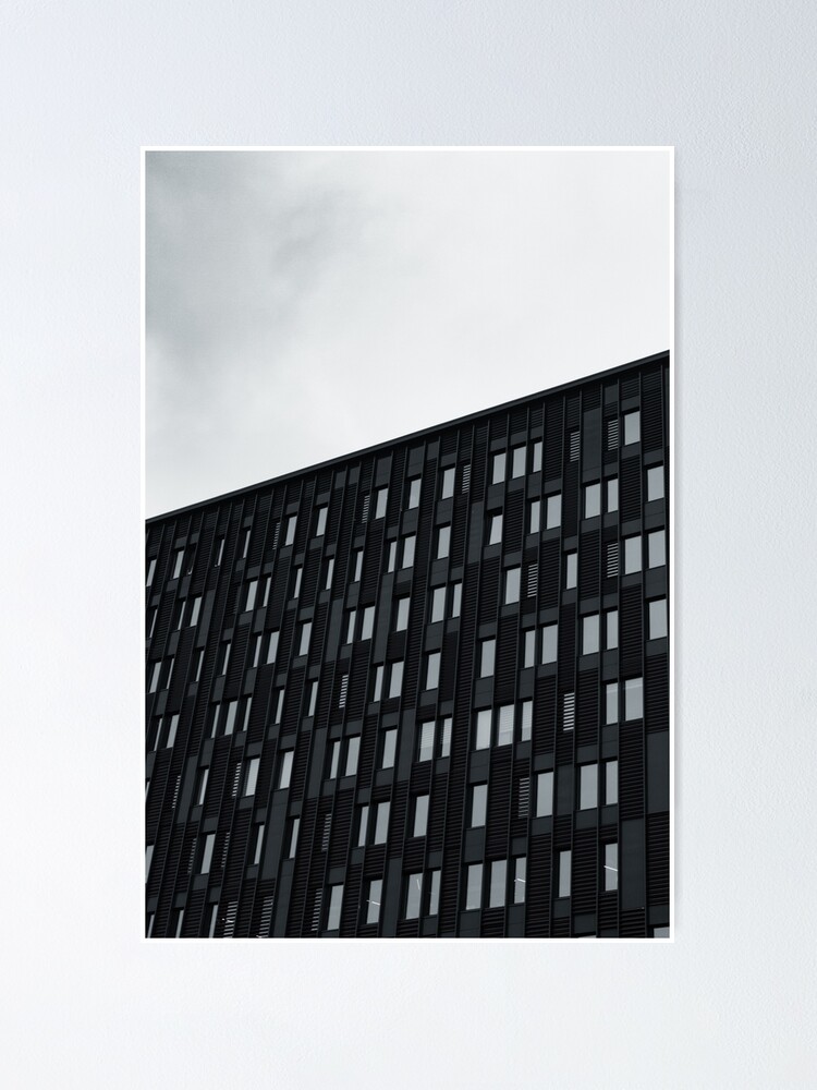 "Modern Office building" Poster by MorzaDesign | Redbubble