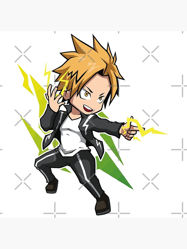 "Denki Kaminari Chibi" Poster by Sofiyaq355 | Redbubble