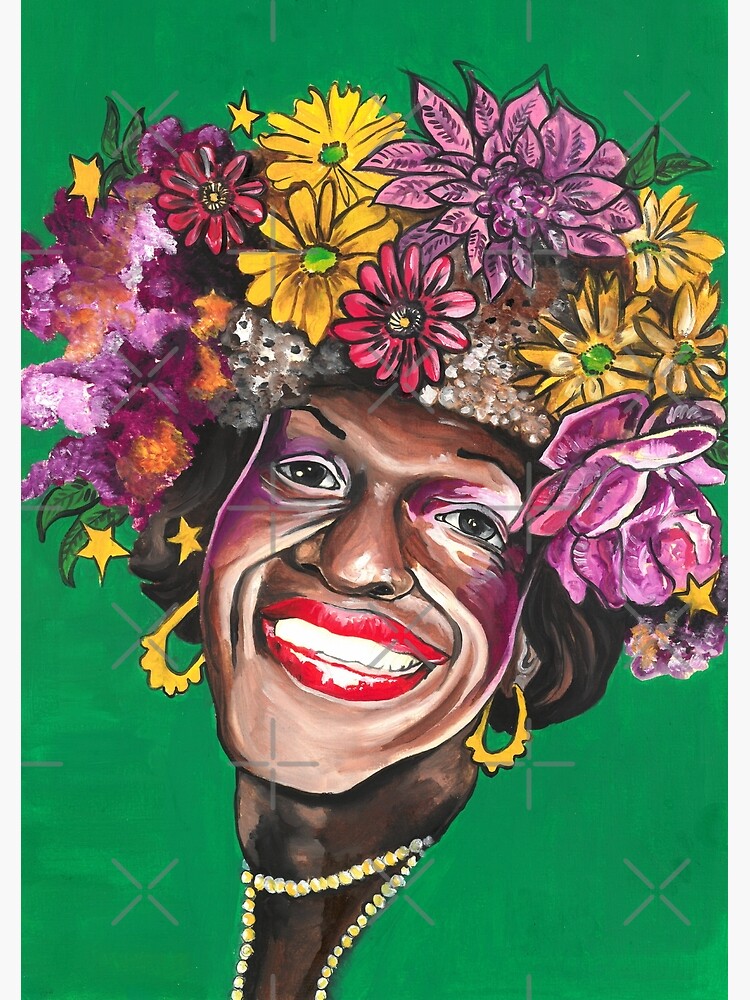 "Marsha P. Johnson" Art Print for Sale by Yurdabak | Redbubble