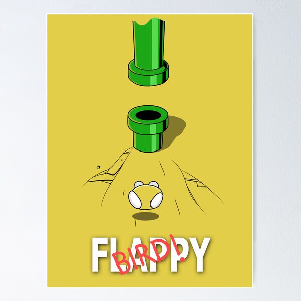 "Flappy Bird" Poster for Sale by newcris | Redbubble