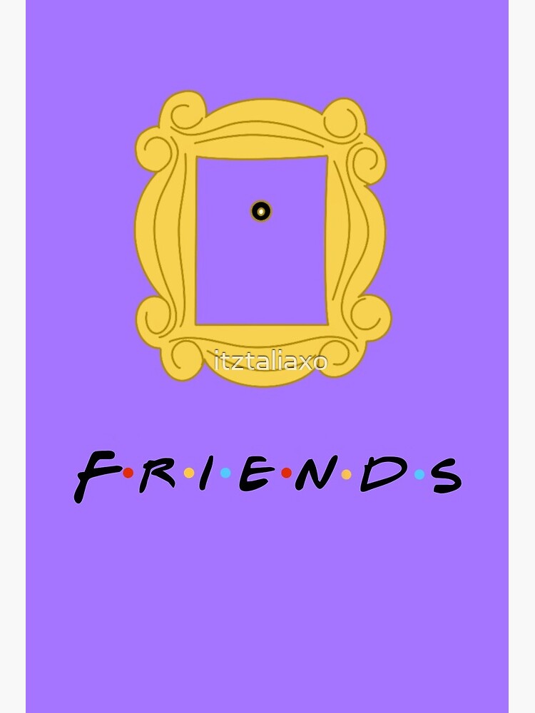 "Friends Door design" Art Board Print for Sale by itztaliaxo | Redbubble