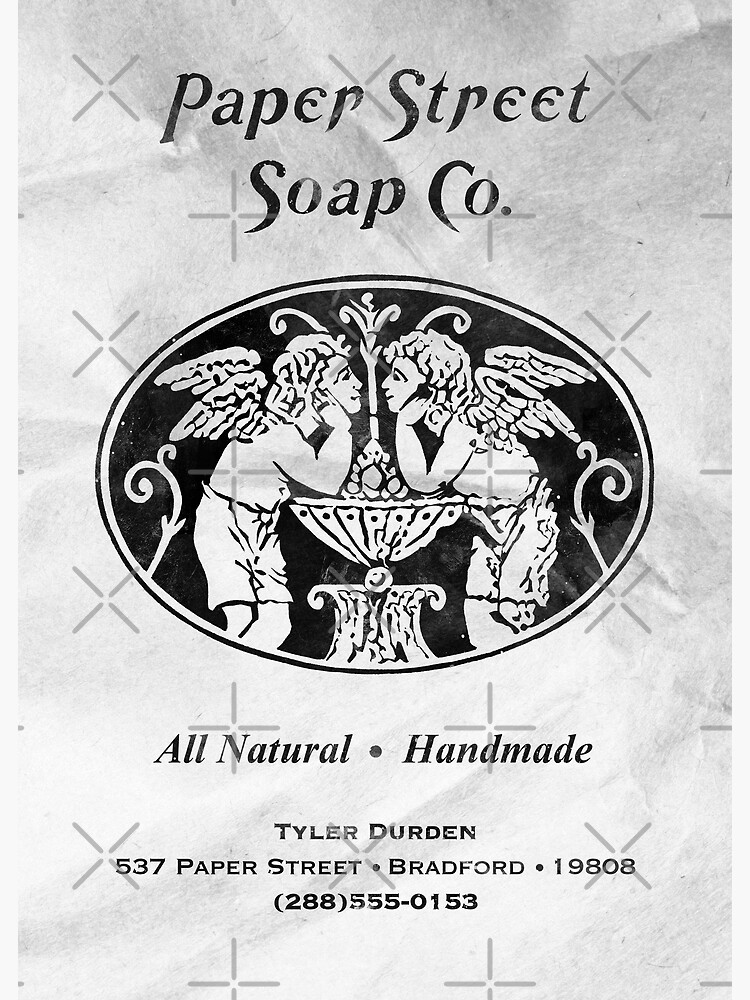 "Paper Street Soap Co W" Poster for Sale by Nikita Abakumov | Redbubble