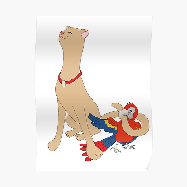 "Tweety Dee and Tweety Dumb" Poster by redqueenself | Redbubble