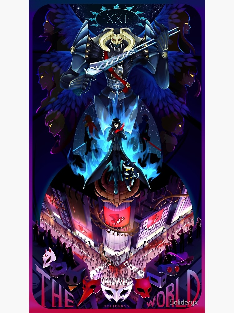 "The World - Persona 5" Photographic Print for Sale by Solideryx ...