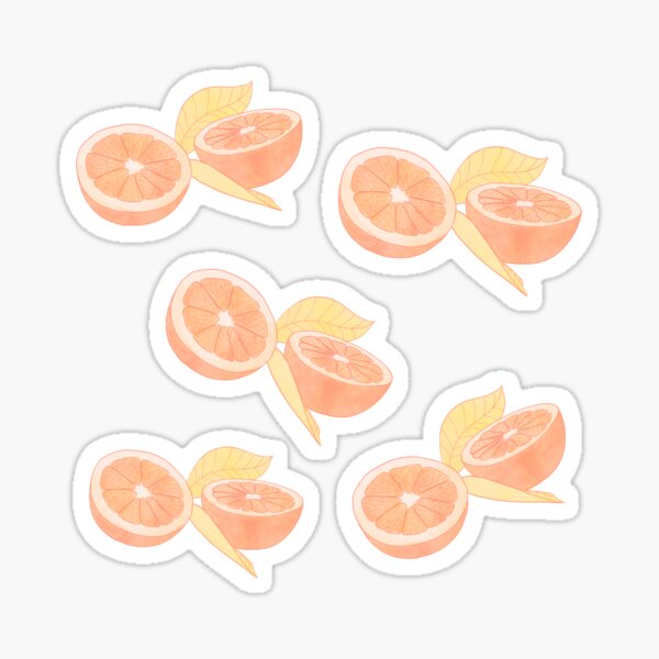 "Fresh orange pack" Sticker for Sale by Smart-Art-Hive | Redbubble