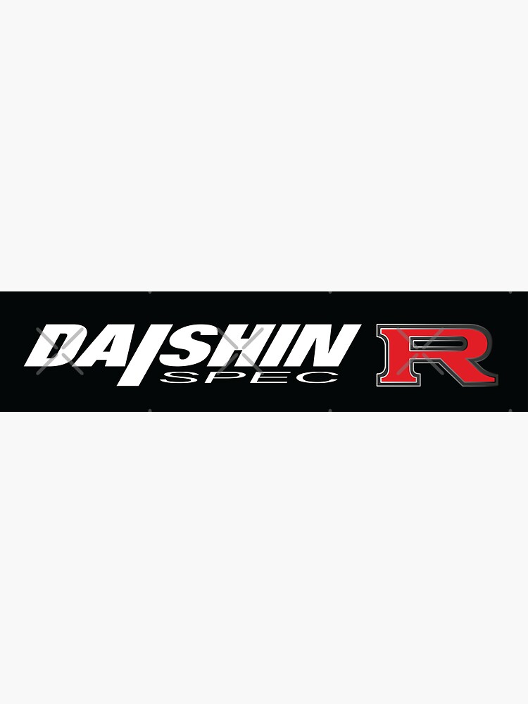 "Daishin Spec R" Sticker for Sale by merlz | Redbubble