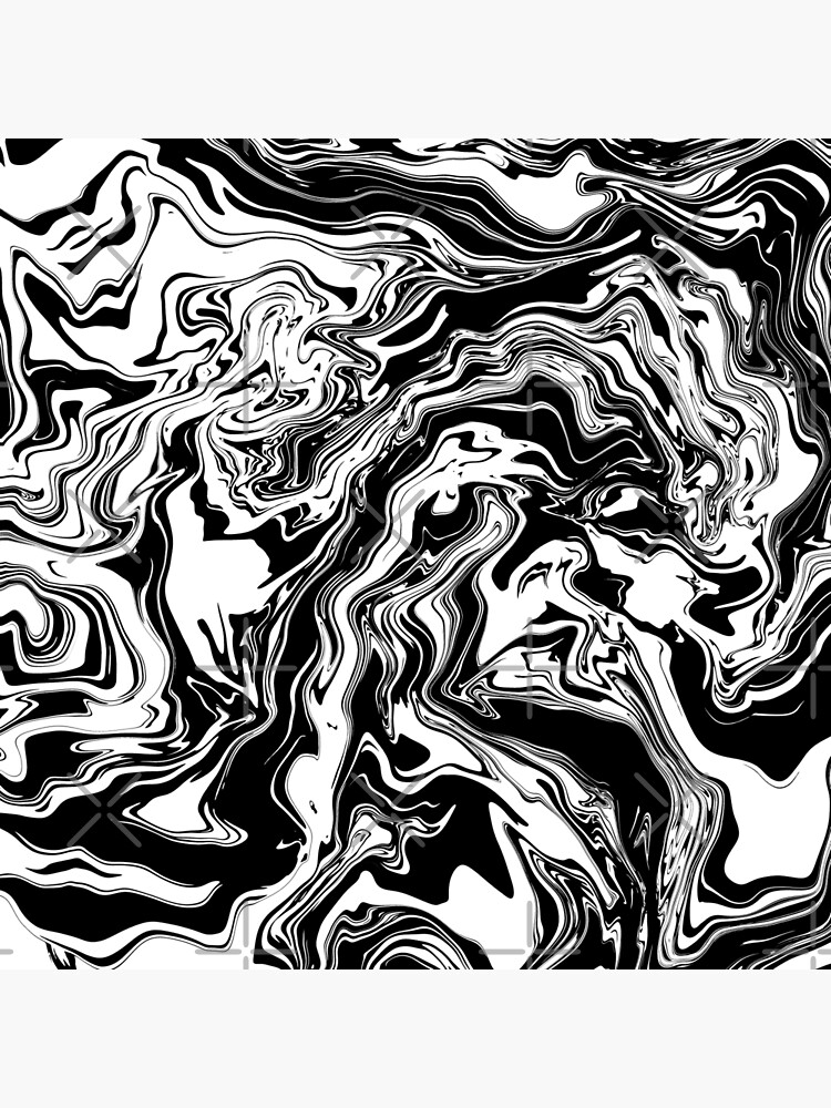 "Black & white marble" Poster by Inspiredbydavie | Redbubble