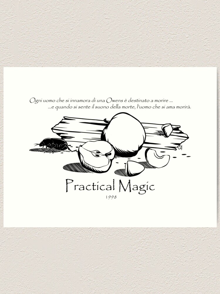 "Practical magic - Curse" Art Print by CaterinAlves | Redbubble