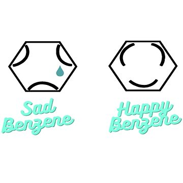 "Happy Sad Benzene" Photographic Print for Sale by DPASP | Redbubble