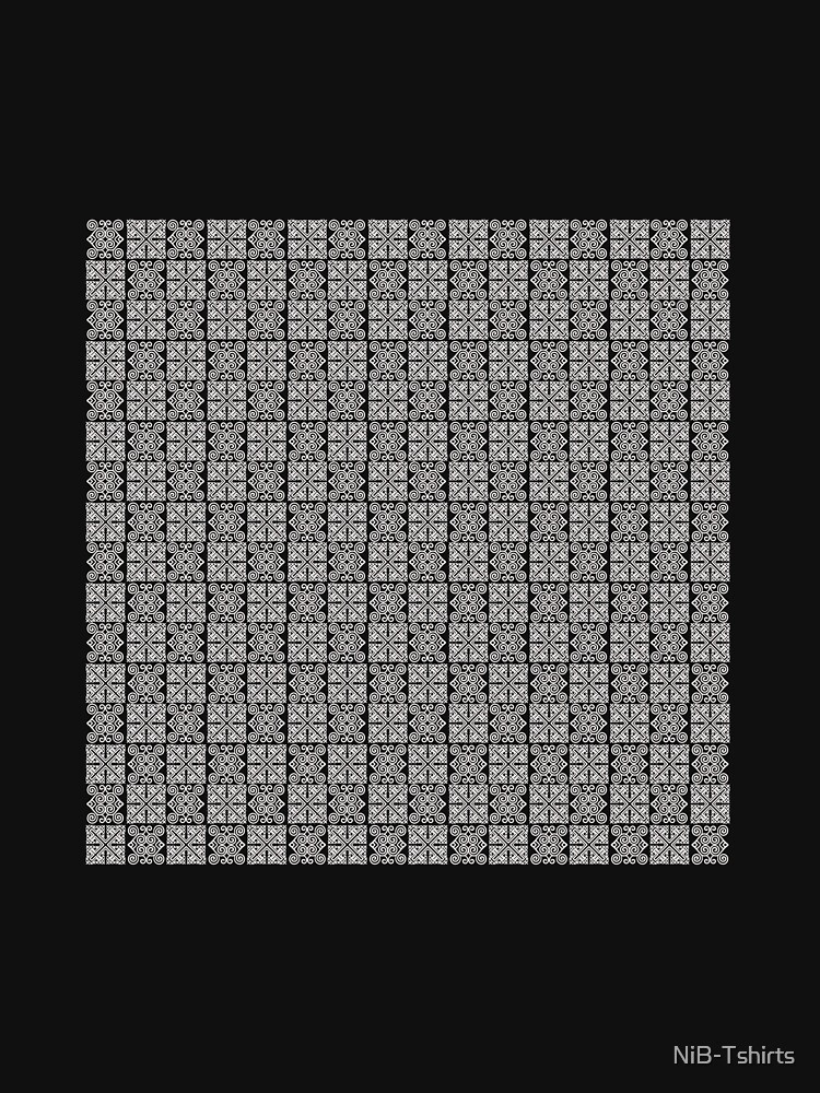 "Hmong Motifs symbols Mandala style10 white" T-shirt by NiB-Tshirts ...