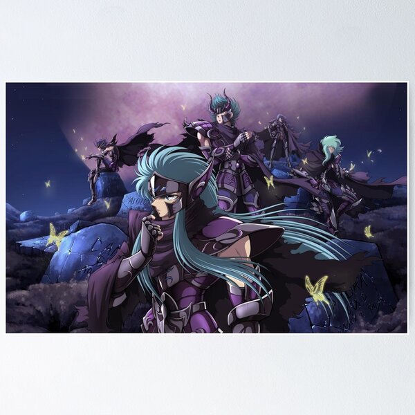 Póster for Sale con la obra «Caballeros del zodiaco de Saint Seiya» de ...