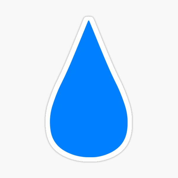 "Water Drop" Sticker for Sale by sweetsixty | Redbubble