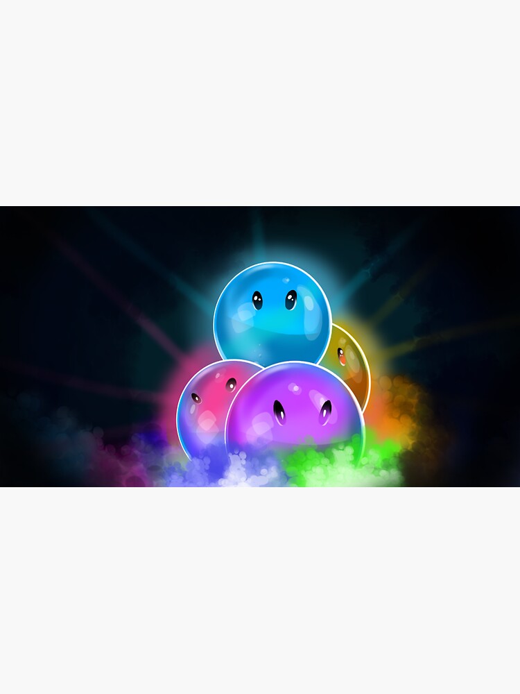 "color orbs" Sticker for Sale by tomatofish | Redbubble