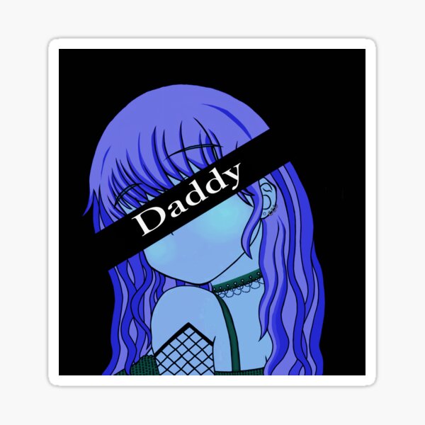 "Blue Daddy Kind" Sticker for Sale by KelseyJB16 | Redbubble