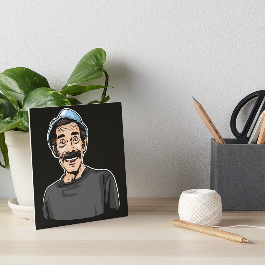 "Don Ramon - El Chavo Del Ocho" Art Board Print by jamieleeart | Redbubble