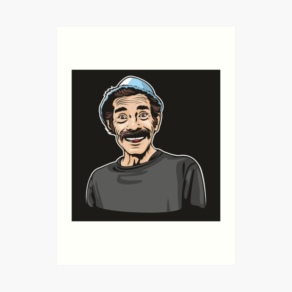 "Don Ramon - El Chavo Del Ocho" Art Print for Sale by jamieleeart ...