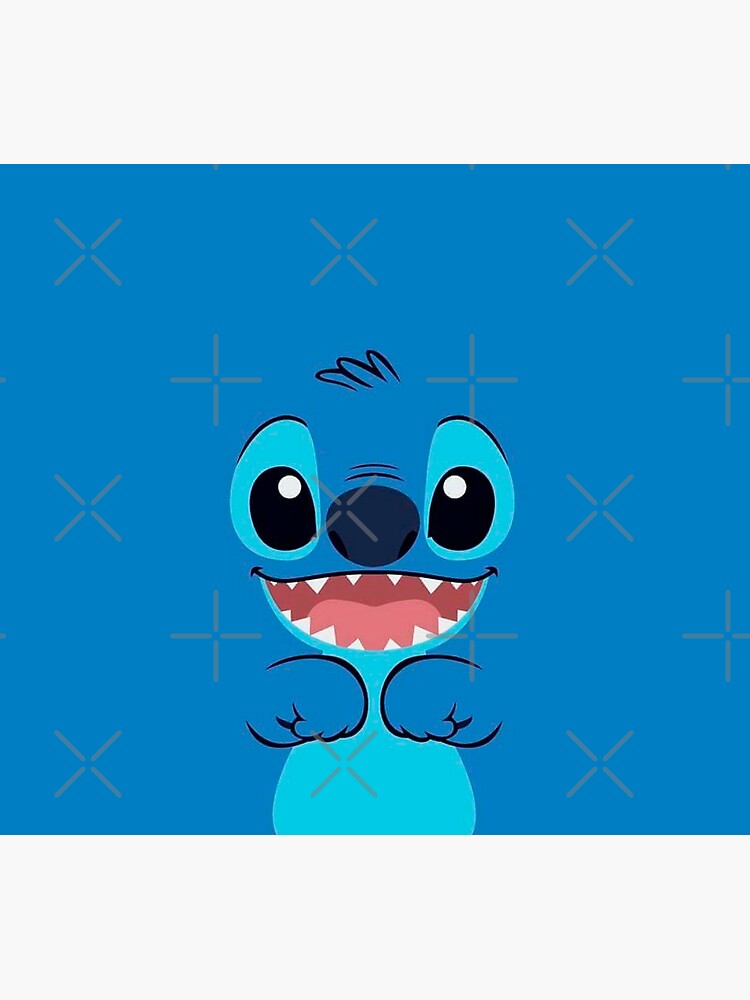 Lienzo «Stitch Azul stich» de Samsar | Redbubble
