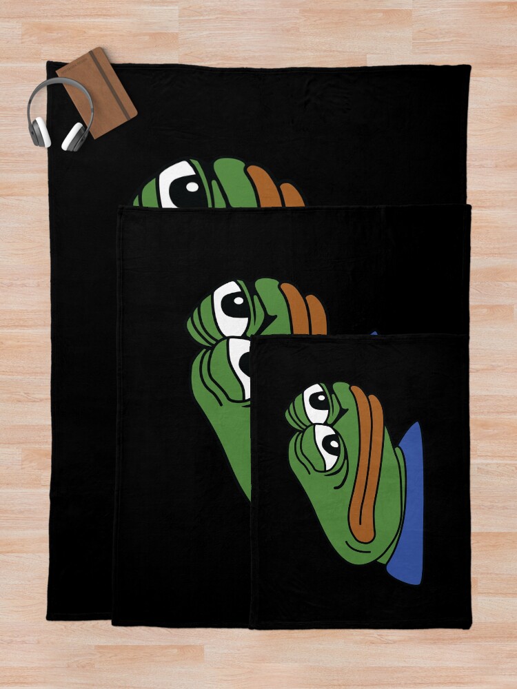 "Sadge High Quality Emote" Throw Blanket for Sale by OldDannyBrown ...