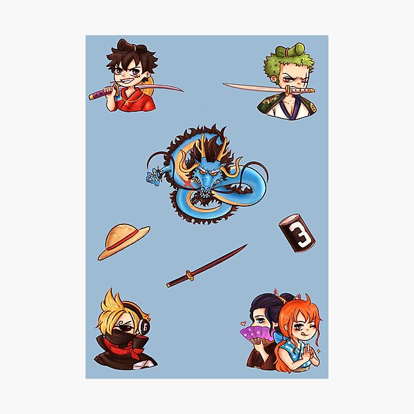 "Wano theme" Photographic Print for Sale by xo-romiiarts | Redbubble