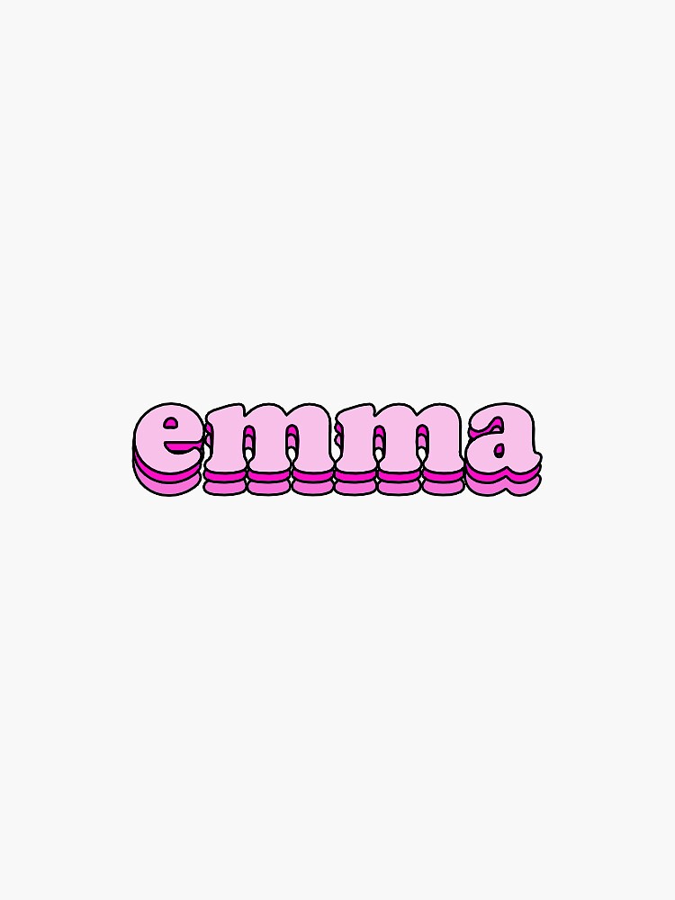 "emma pink ombre vsco sticker" Sticker by meghancrain | Redbubble