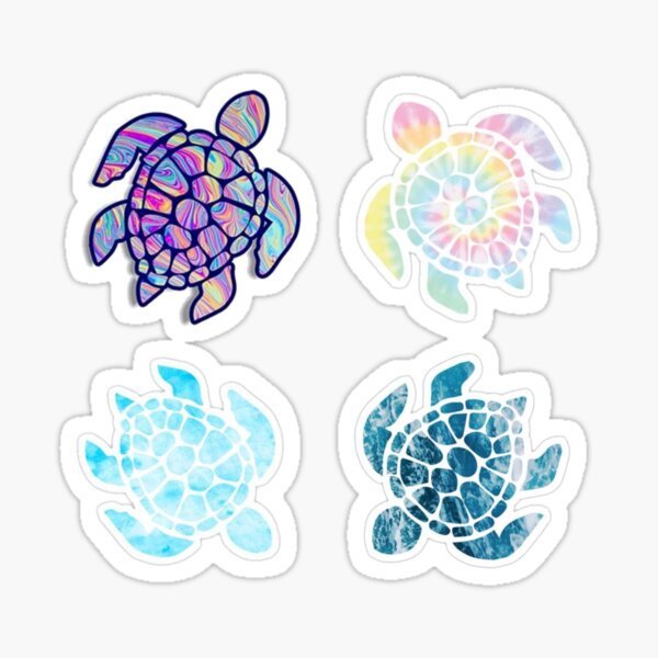 "Aesthetic turtles" Sticker for Sale by priscillasuarez | Redbubble