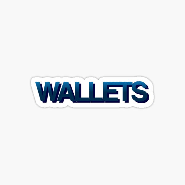"WALLETS (wallows)" Sticker for Sale by tiannapappy93 | Redbubble
