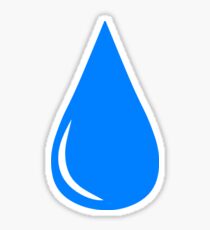 Water Drop Stickers | Redbubble