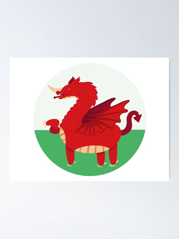 "Welsh Dragon" Poster for Sale by Heydenjh101 | Redbubble
