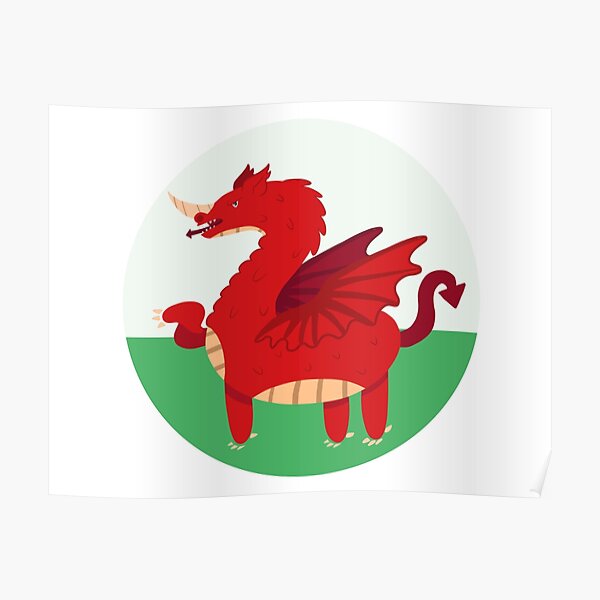"Welsh Dragon" Poster for Sale by Heydenjh101 | Redbubble