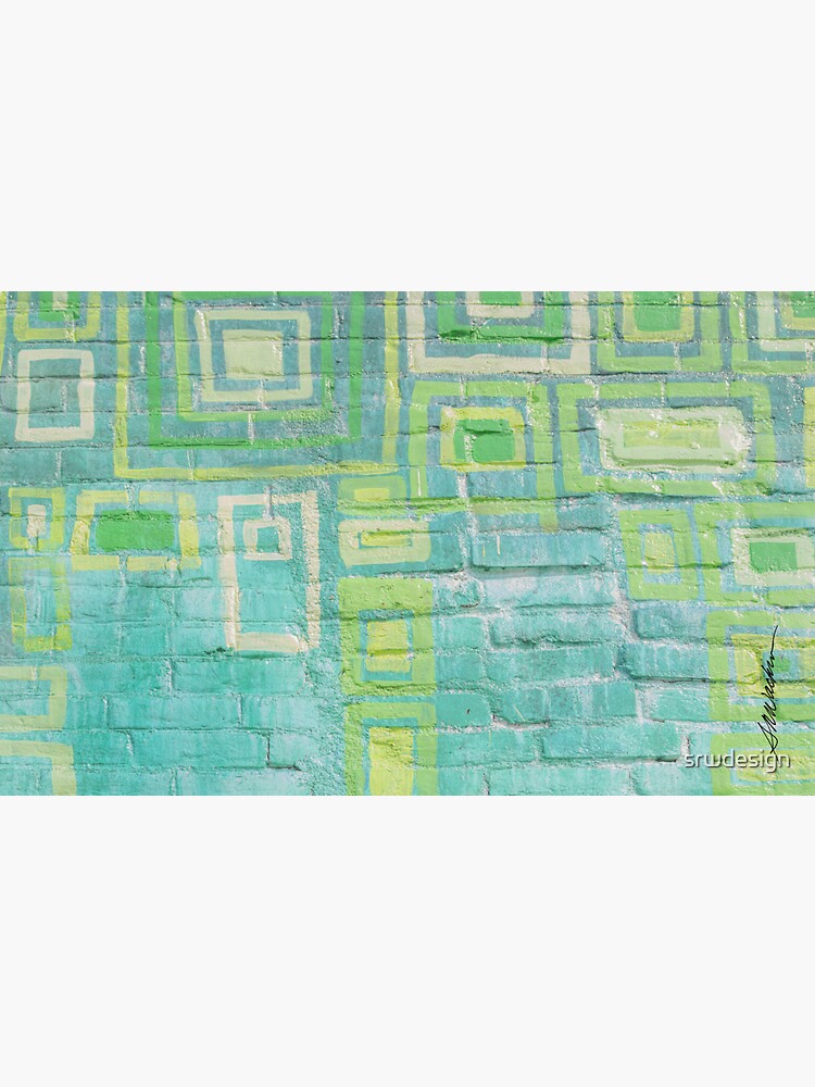 "Aqua & Lime" Sticker by srwdesign | Redbubble