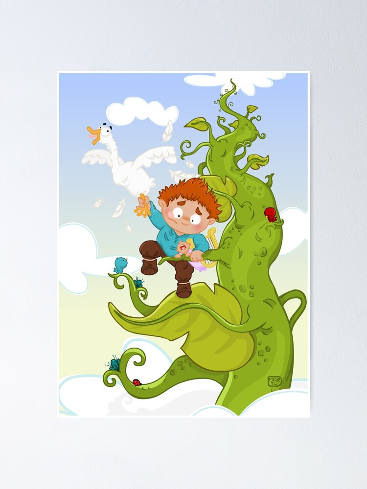 "Jack and the Beanstalk" Poster by alapapaju | Redbubble