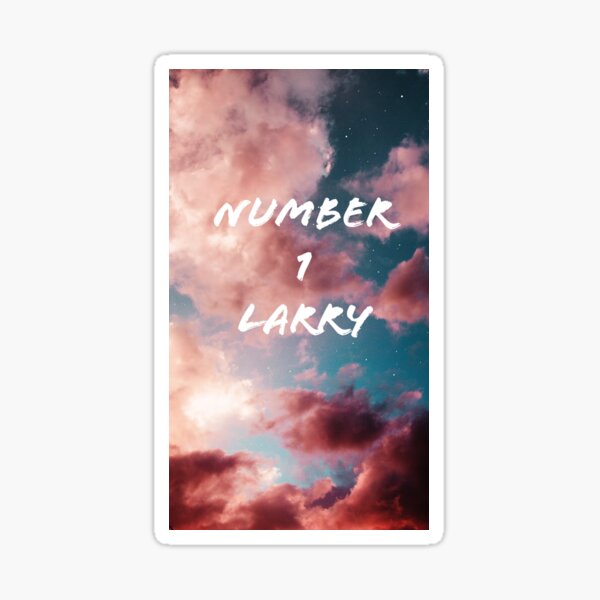 "larry" Sticker by mayaneptin | Redbubble