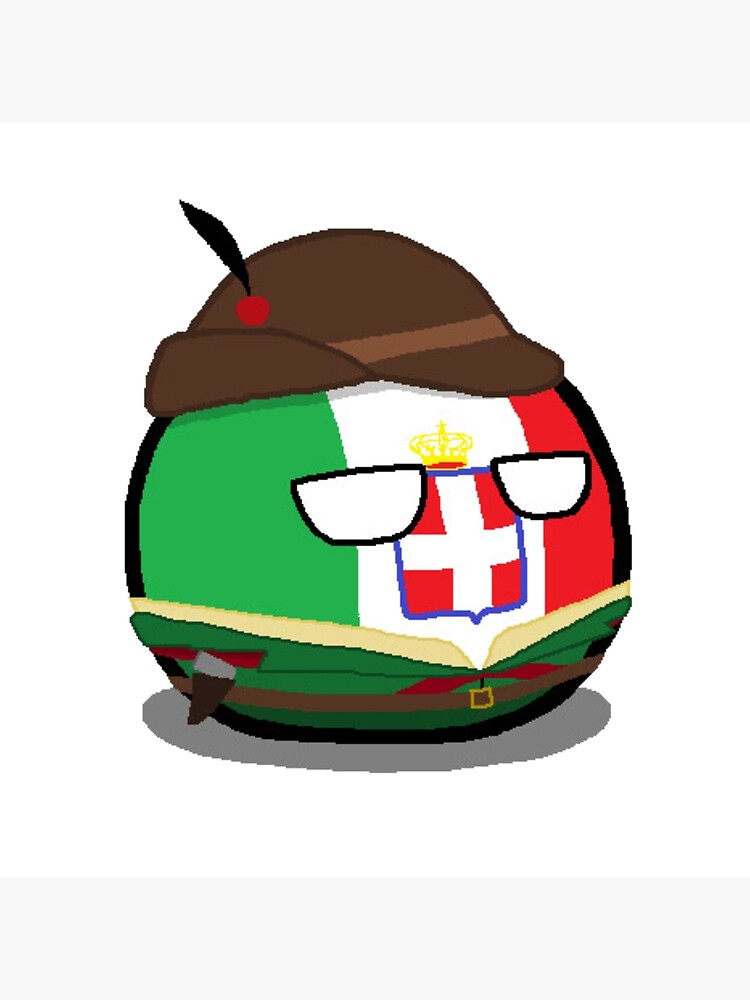 "Italyball (Countryball)" Poster by Countryball | Redbubble