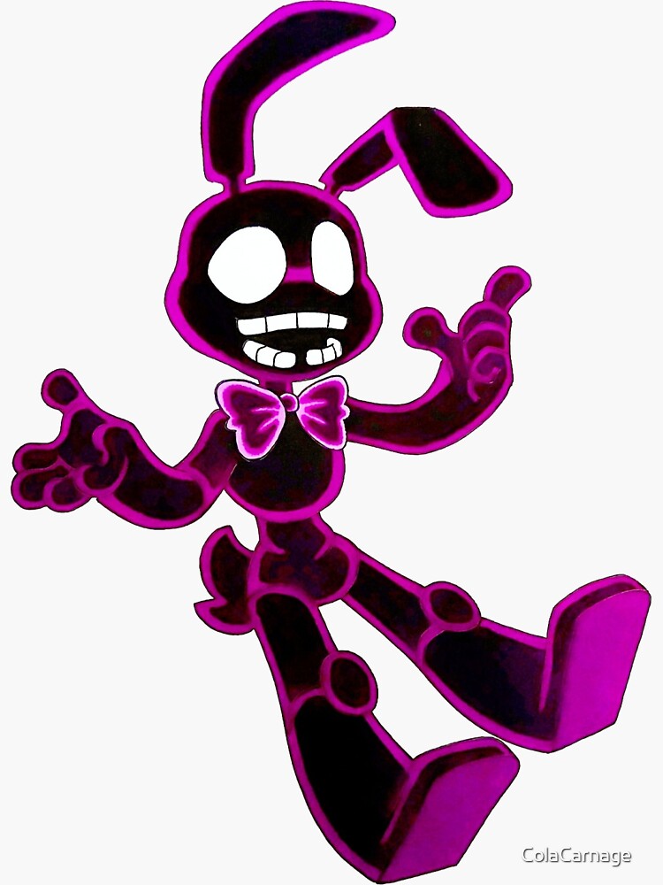 "Shadow Bonnie" Sticker for Sale by ColaCarnage | Redbubble