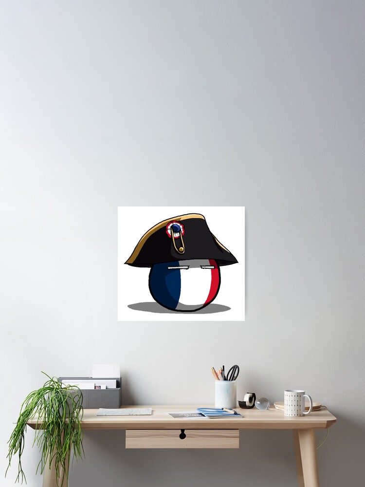 "Napoleonic Franceball (Countryball)" Poster by Countryball | Redbubble
