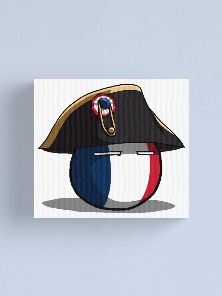 "Napoleonic Franceball (Countryball)" Canvas Print by Countryball ...