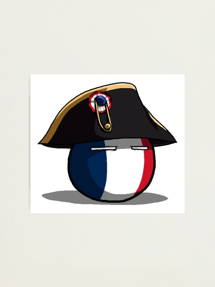 "Napoleonic Franceball (Countryball)" Photographic Print for Sale by ...